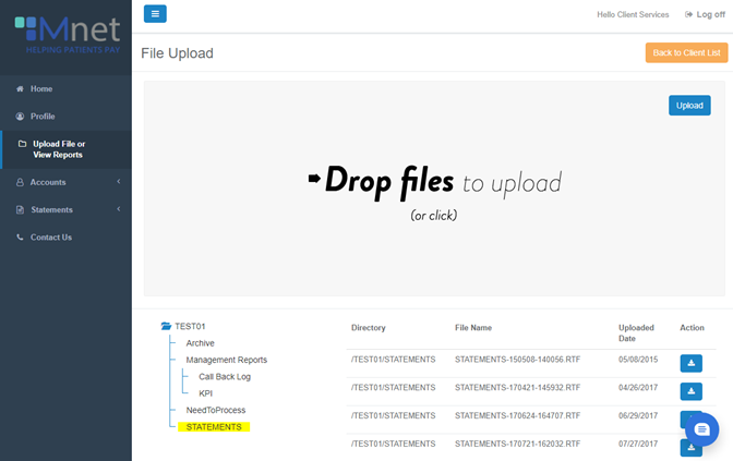 Navigating the Client Portal 2.0 - One Mnet Health