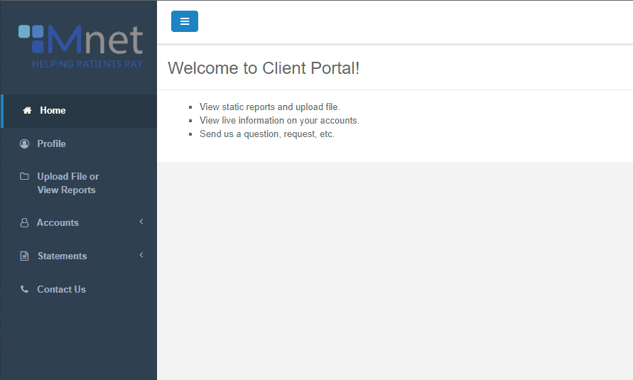 Navigating the Client Portal 2.0 - One Mnet Health