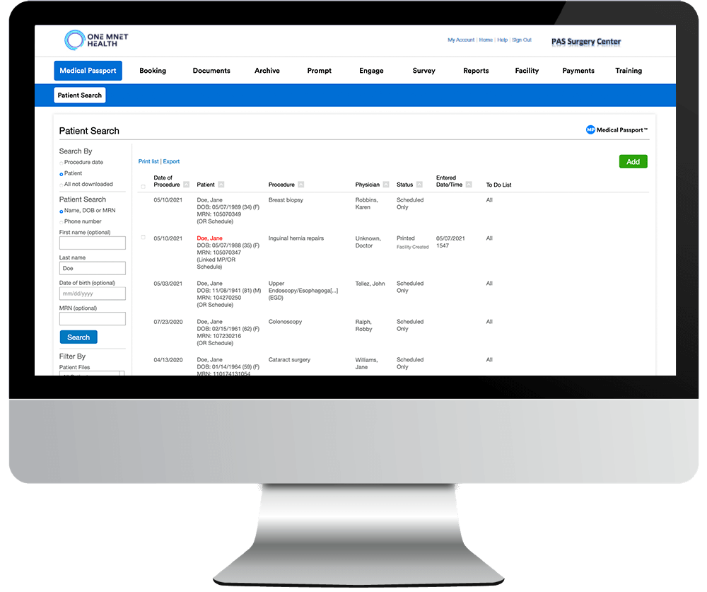 Medical Passport - One Mnet Health